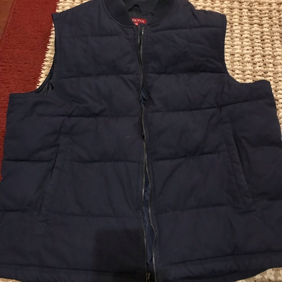 Jackets & Coats | Merona Navy Blue Puffer Vest Xl | Poshmark